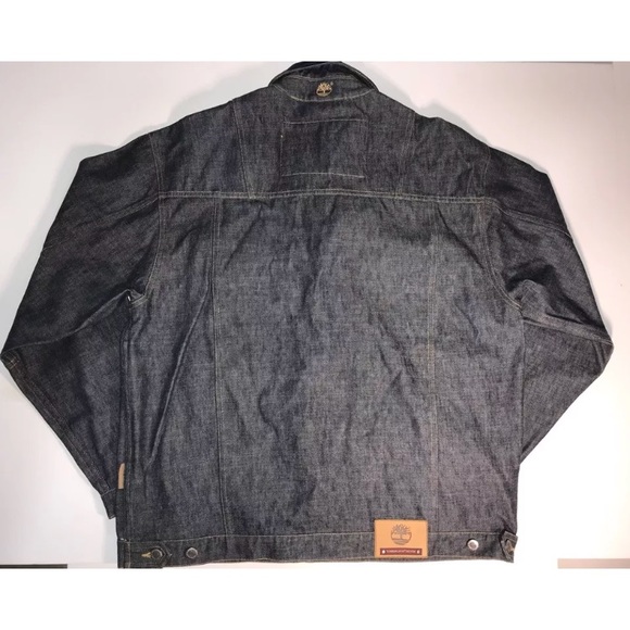 Timberland | Jackets & Coats | New Timberland Jean Jacket Leather ...